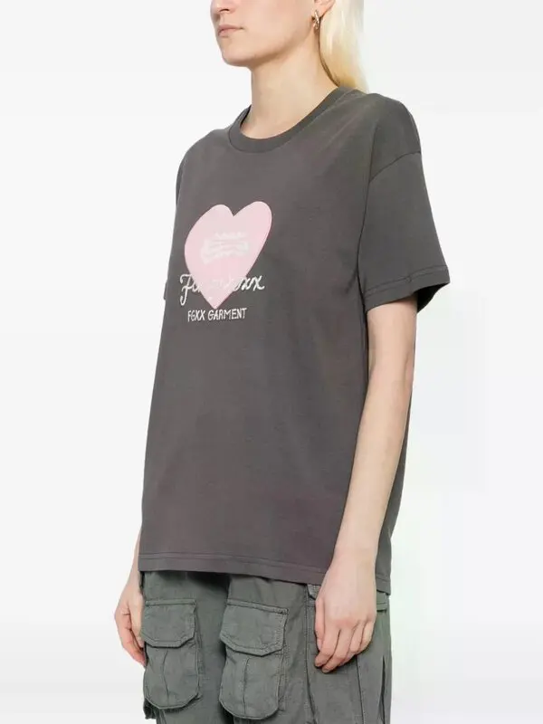 FINGERCROXX Heart Patch T-shirt