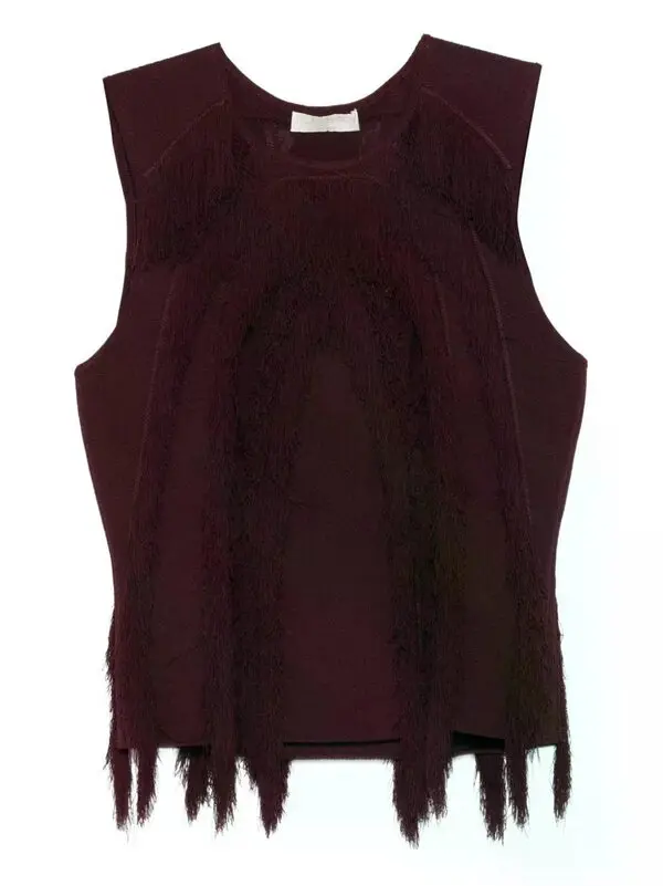 Ulla Johnson Fringe Sleeveless Top