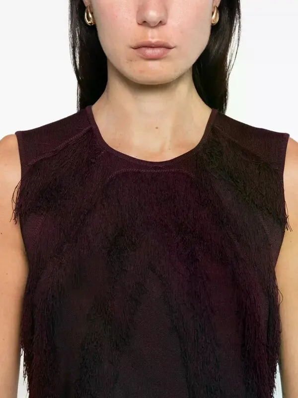 Ulla Johnson Fringe Sleeveless Top