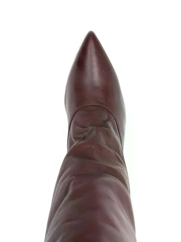EVALUNA 85mm Pointed-toe Boots
