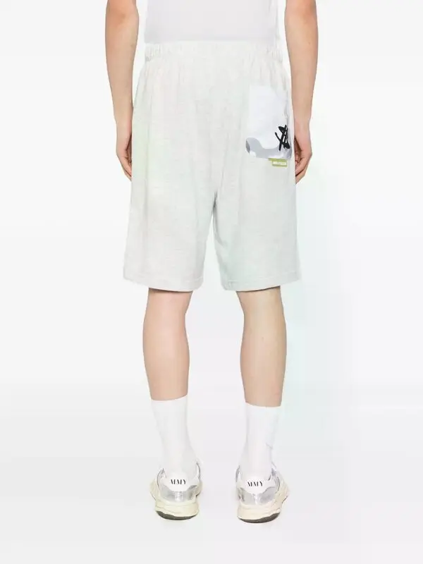 AAPE BY *A BATHING APE Embroidered-logo Shorts