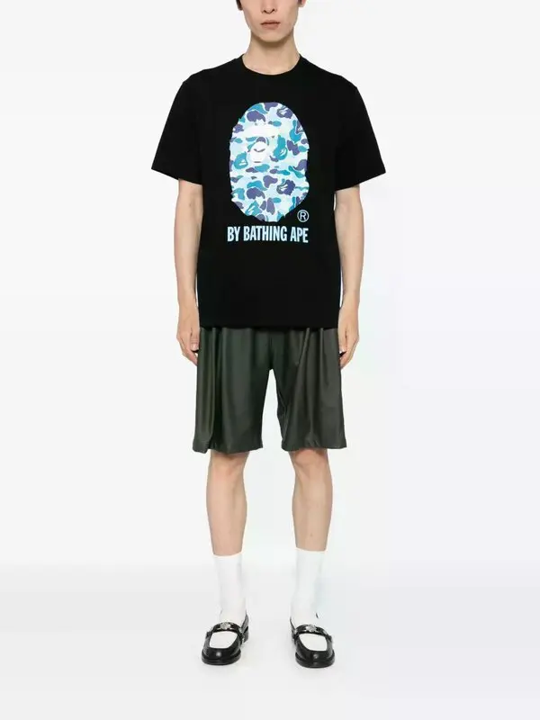 A BATHING APE Graphic-printed T-shirt - Black