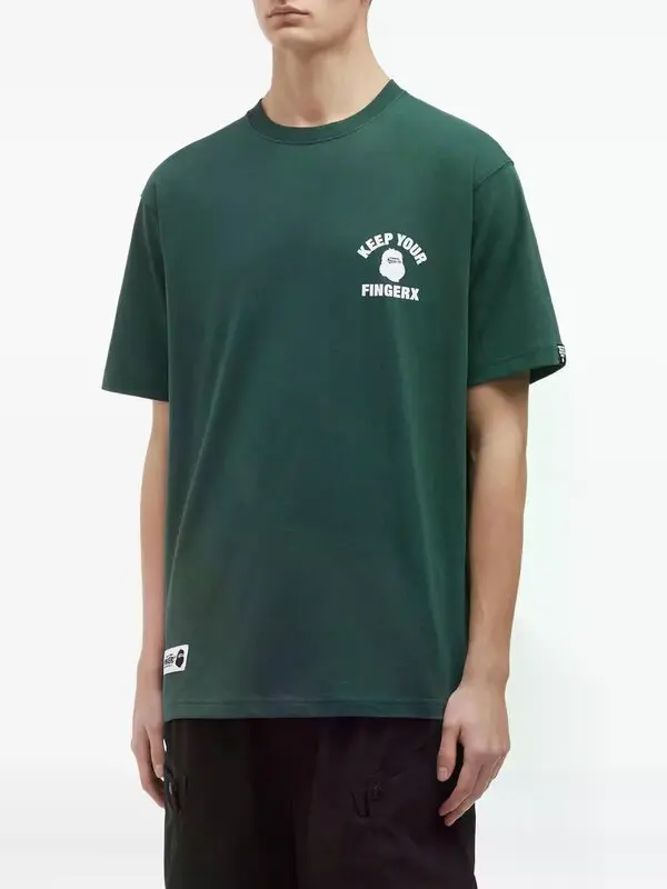 FINGERCROXX Graphic-print T-shirt - Green