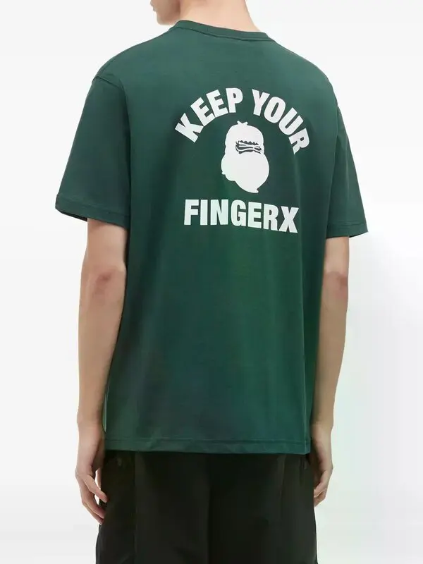 FINGERCROXX Graphic-print T-shirt - Green