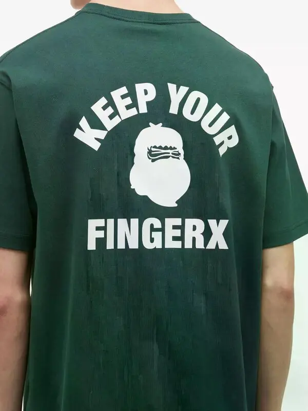 FINGERCROXX Graphic-print T-shirt - Green