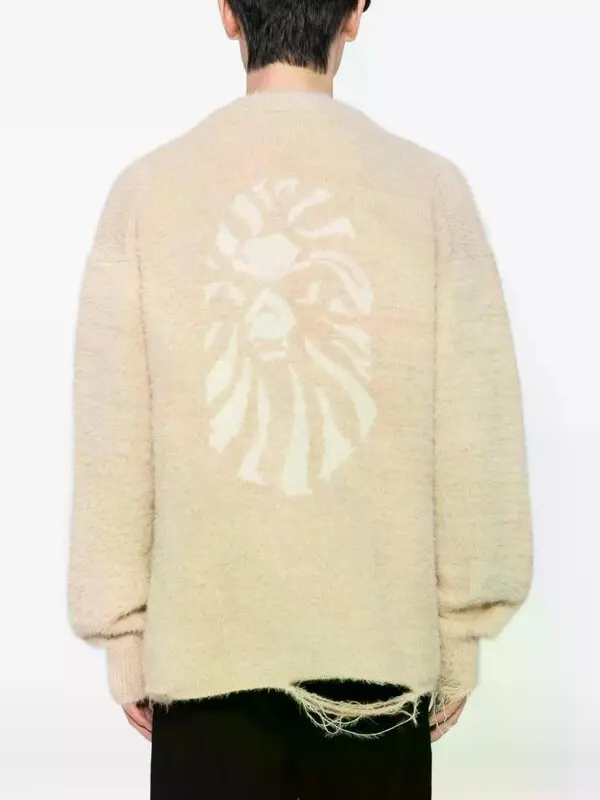 A BATHING APE Logo-embroidered Cardigan