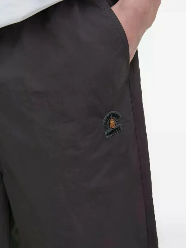 FINGERCROXX Logo-patch Shorts