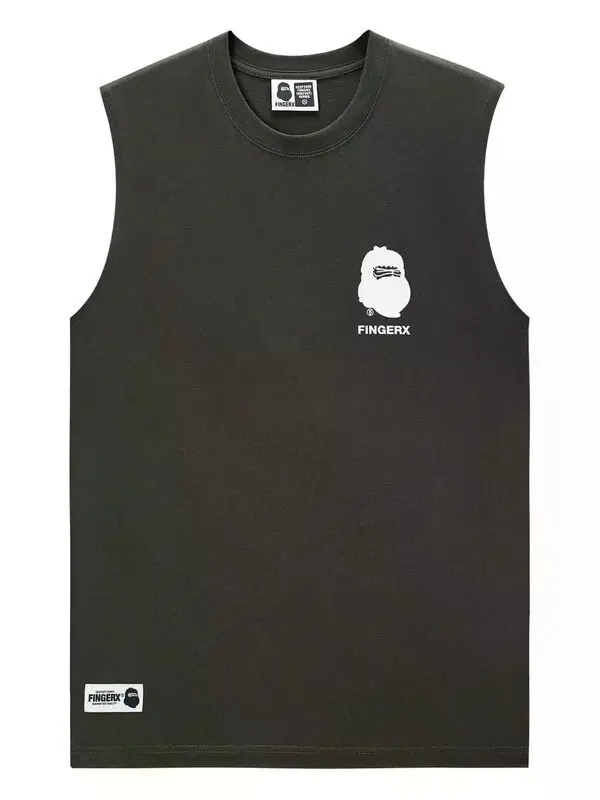 FINGERCROXX Graphic-print Muscle Vest