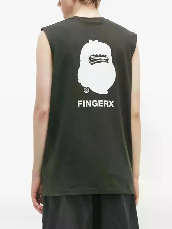 FINGERCROXX Graphic-print Muscle Vest