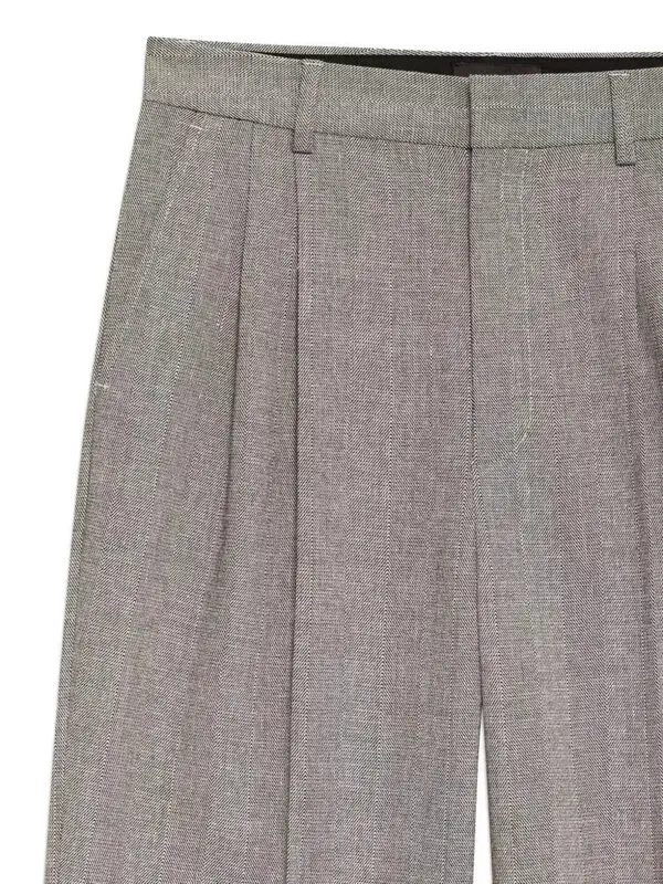 ANINE BING Belen Herringbone Trousers