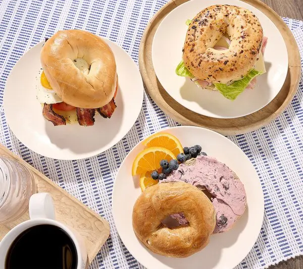 JUST BAGELS 4 Oz Nyc Bagels In Choice Of Flavor - One-color