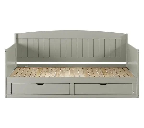 ALATERRE FURNITURE Harmony Single Daybed 2 Pull -out Drawers - One-color
