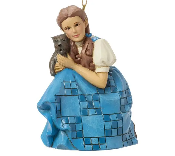 JIM SHORE Wizard Of Oz Dorothy With Toto Orname Nt 3.54in H - One-color