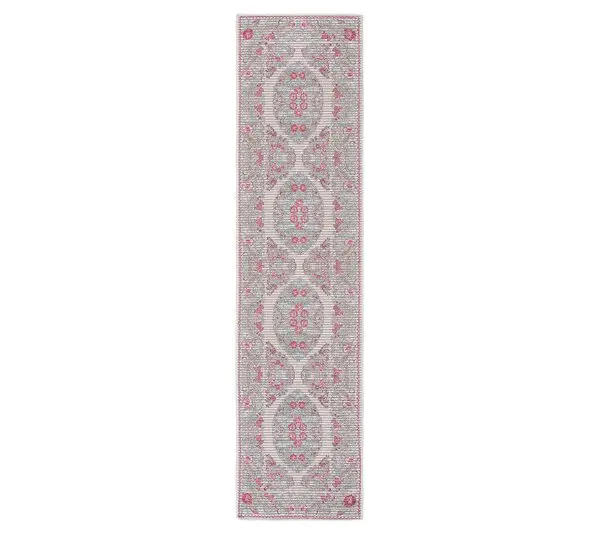 SAFAVIEH Blossom Crest Washable 2' X 8' Rug - One-color
