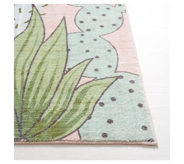 SAFAVIEH Cactus Bloom 3' X 5' Kitchen Mat