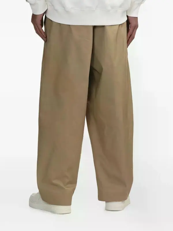 A BATHING APE Pleated Belted Trousers