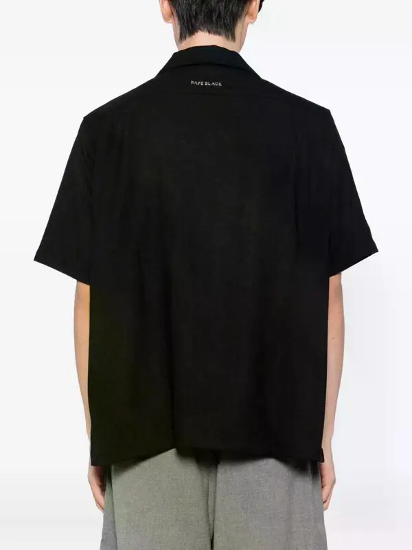 A BATHING APE Stud-embellished Shirt - Black