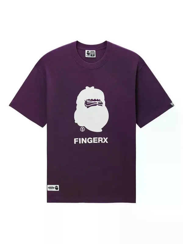 FINGERCROXX Graphic-print T-shirt - Purple