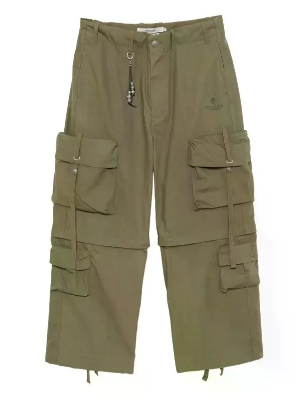 A BATHING APE Cargo Wide-leg Trousers