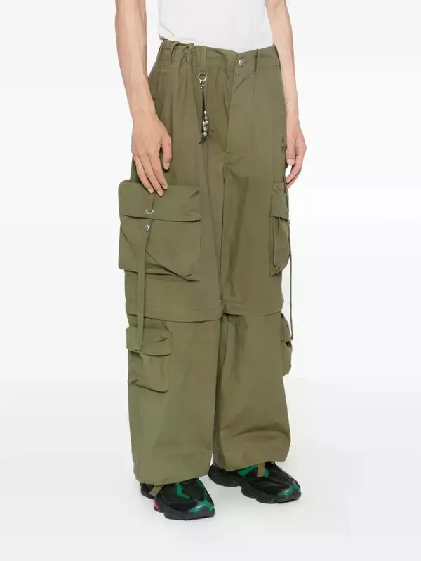 A BATHING APE Cargo Wide-leg Trousers