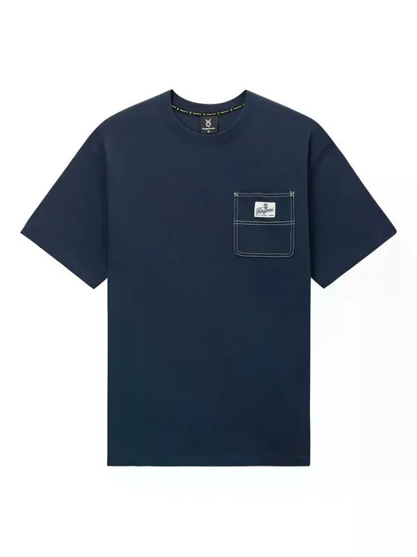 FINGERCROXX Pocket-detail T-shirt - Blue