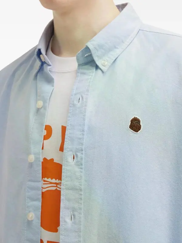 FINGERCROXX Embroidered Short-sleeve Shirt