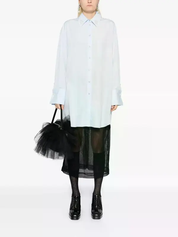 Simone Rocha Pearl-detailed Shirt