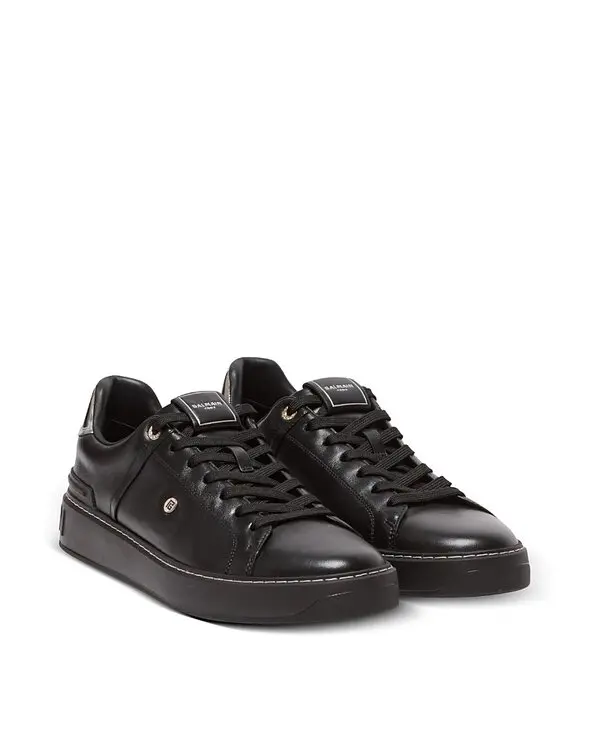 Balmain B-court Calfskin Trainers