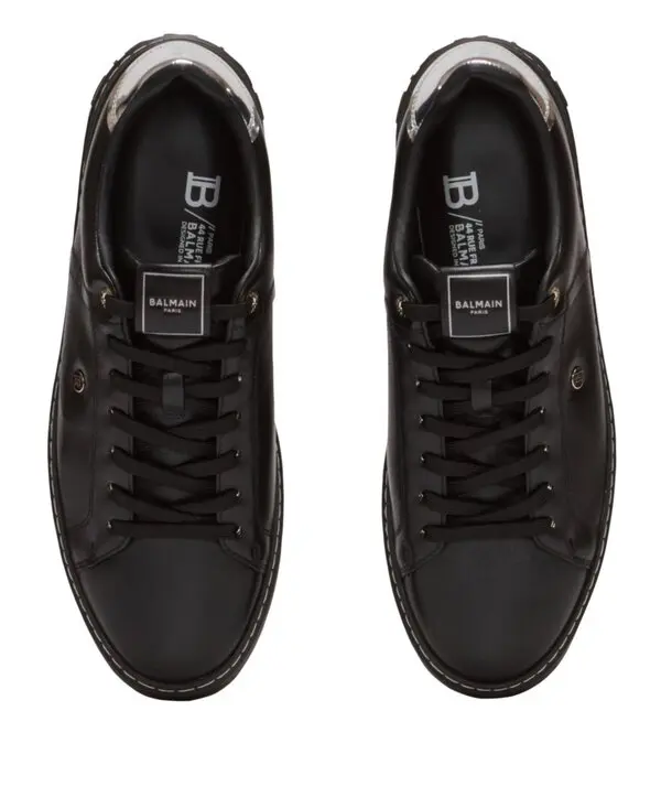 Balmain B-court Calfskin Trainers