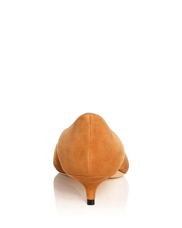 JIMMY CHOO Amelia Suede Pumps - Toffee