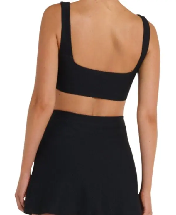 HERMOZA Maggie Top Swimsuit - Black