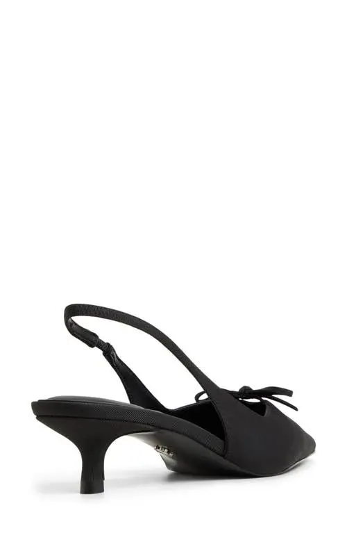 Aldo Azizza Slingback Kitten Heel Pumps - Black