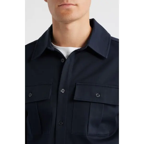KROST Pleated Pocket Button-up Shirt