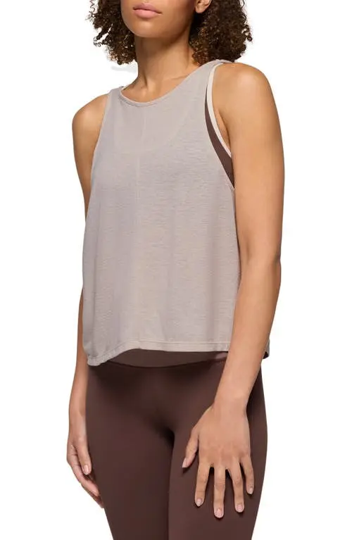 Prana Tank Top With Open Back - Almond