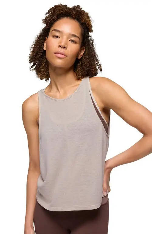 Prana Tank Top With Open Back - Almond