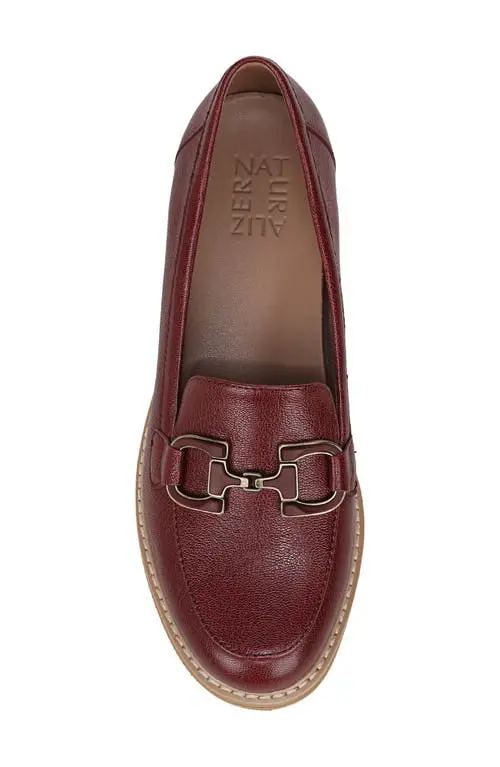 Naturalizer Theo Loafer - Cranberry Leather