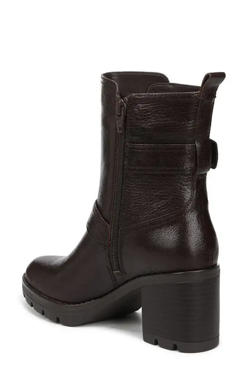 Naturalizer Vail Buckle Boots - Chocolate
