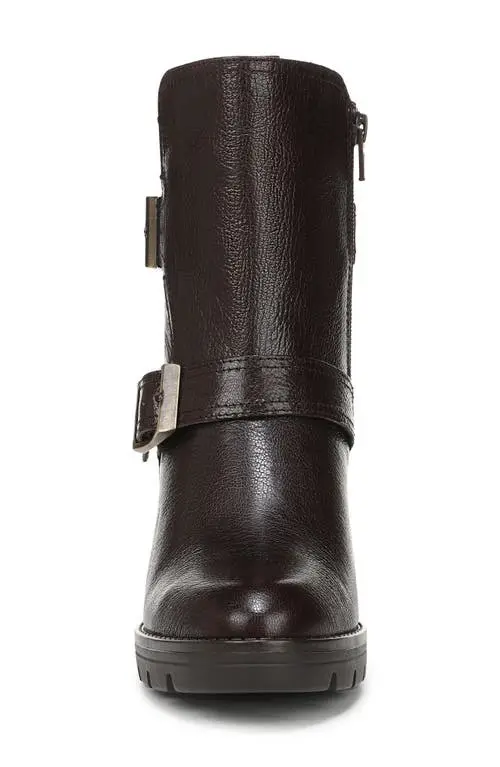 Naturalizer Vail Buckle Boots - Chocolate