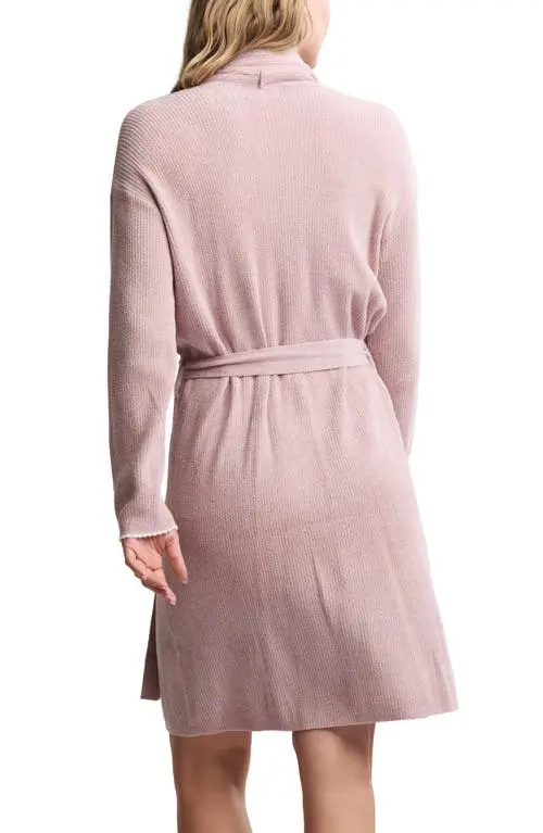 Barefoot Dreams Scallop Detail Rib Robe