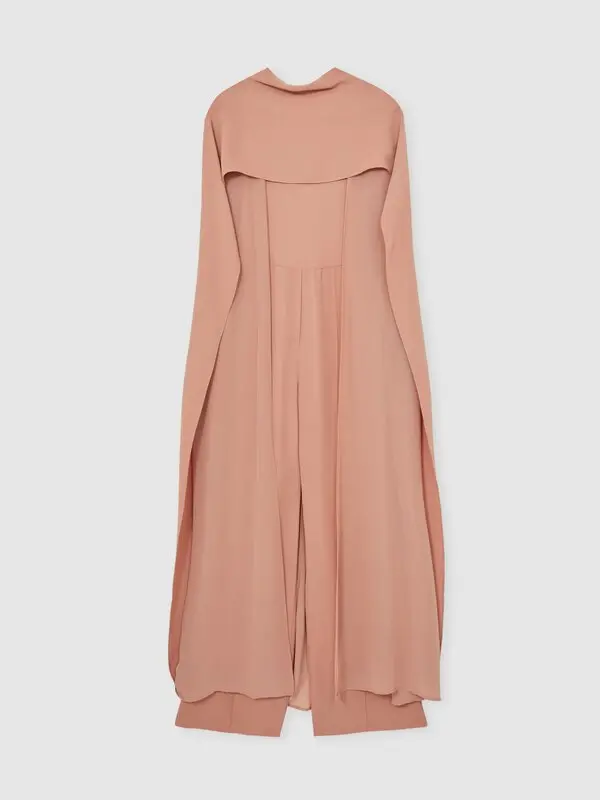 REISS Farley Wide-leg Jumpsuit - Pink