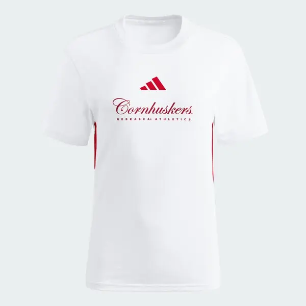 Adidas Nebraska Cornhuskers Essentials 3-stripes Tee