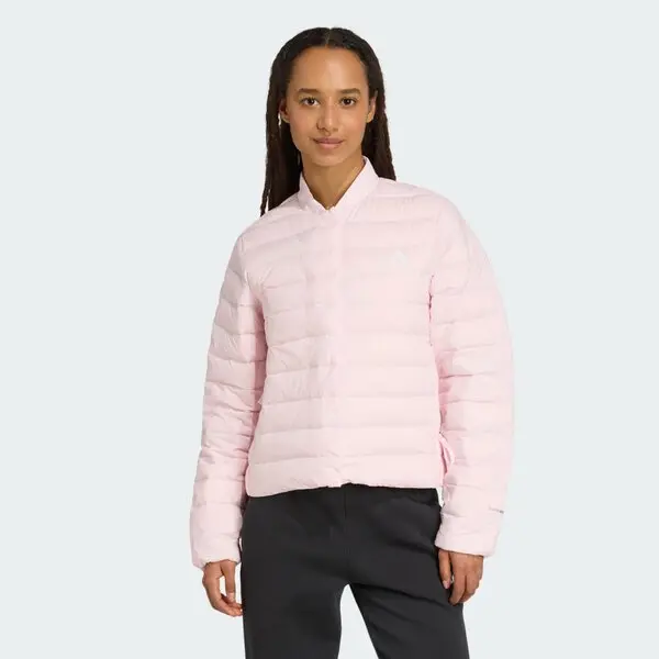 Adidas Helionic Light Down Jacket - Clear Pink