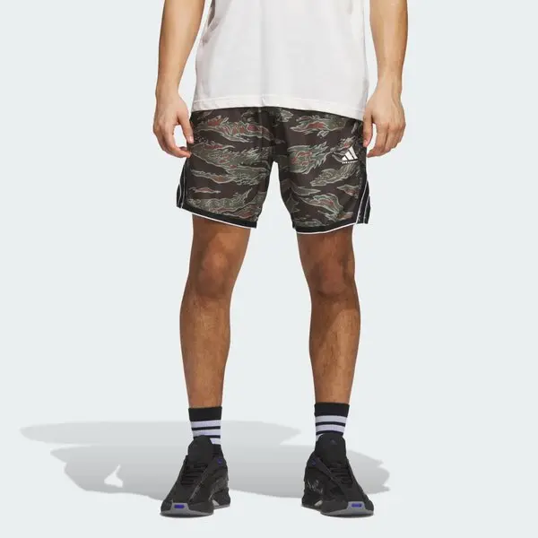 Adidas Crazy Lite Aop Printed Shorts