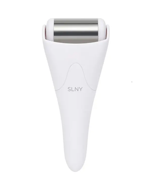 SOLARIS LABORATORIES NY Stainless Steel Cryo Facial Roller - White