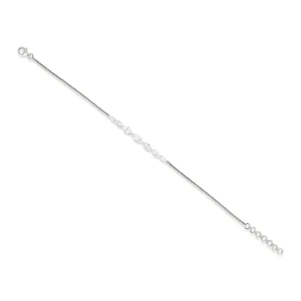 Elle Perahia Chain Bracelet - 14 Kt White Gold