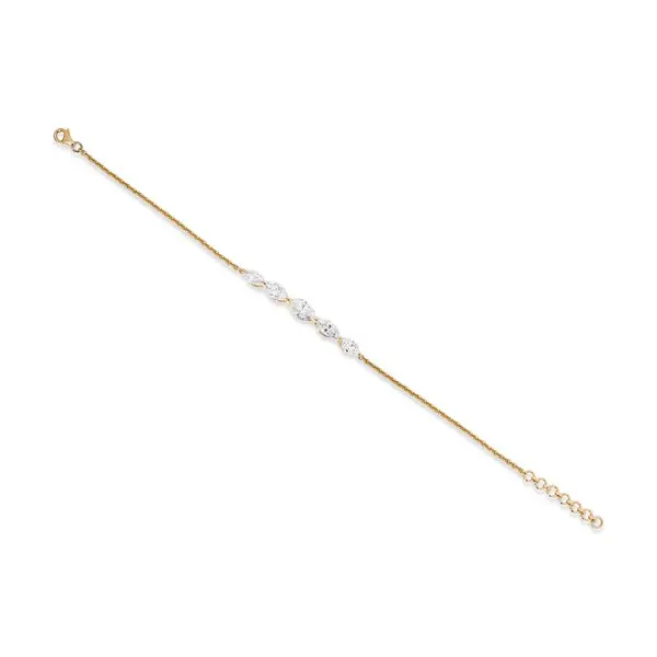 Elle Perahia Chain Bracelet - 14 Kt Yellow Gold