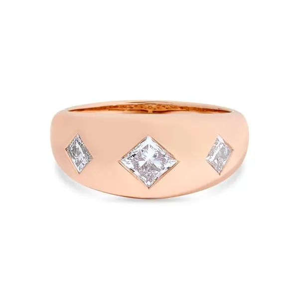 Elle Perahia Biarritz Diamond Ring - 14 Kt Rose Gold
