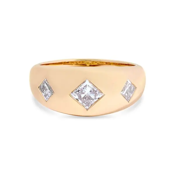 Elle Perahia Biarritz Diamond Ring - 14 Kt Yellow Gold