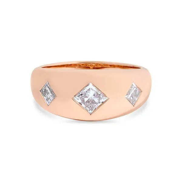 Elle Perahia Biarritz Diamond Ring - 14 Kt Rose Gold