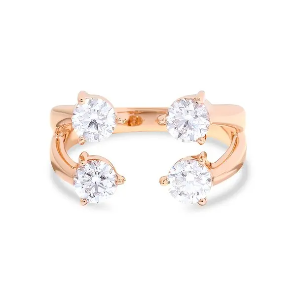 Elle Perahia Alila Diamond Ring - 14 Kt Rose Gold